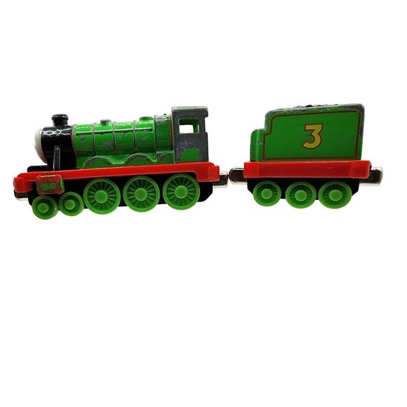 Mattel | Toys | Thomas Tank Engine Friend Henry And His Tender Car Die ...